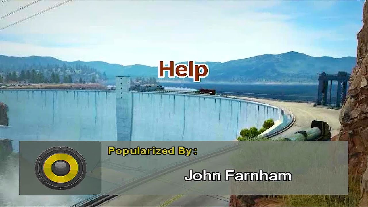 Help - John Farnham (MIDI Karaoke) - YouTube