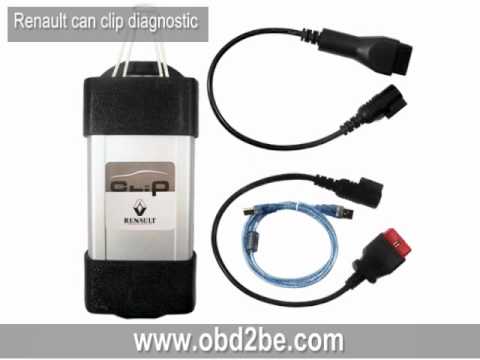 Renault can clip diagnostic tool - YouTube
