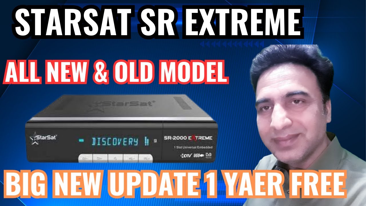 🔥 Starsat SR Extreme All New & Old Model Big New Update 1 Yaer Free ...