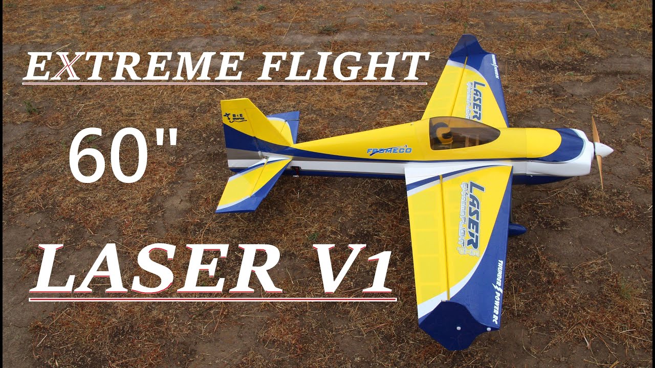 Extreme Flight Laser 60" V1 - Elijah Holman - YouTube