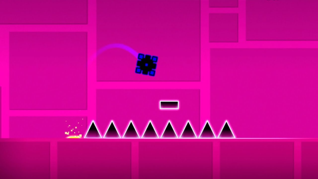 Geometry Dash - Level 2 : Back on track (all stars) - YouTube