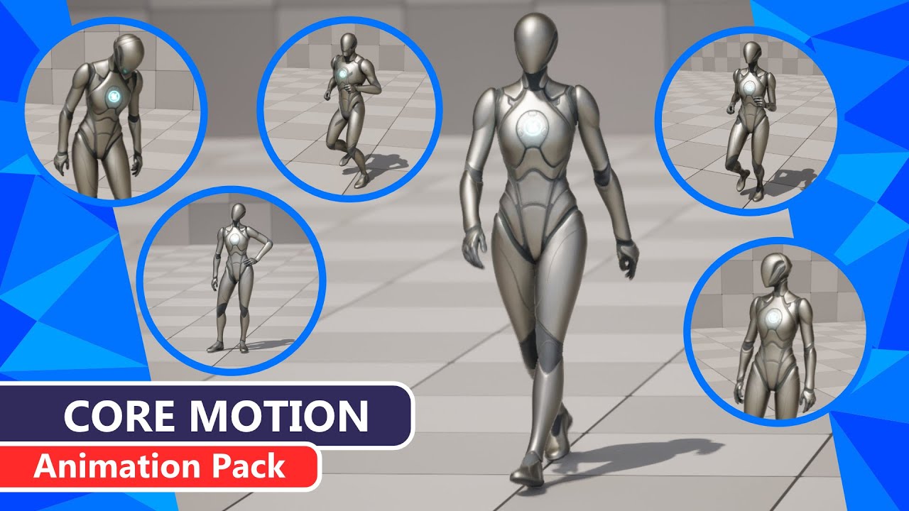 MOCAP STUDIO SERIES Core Motion Pack - Motion Capture Animation for Games - YouTube