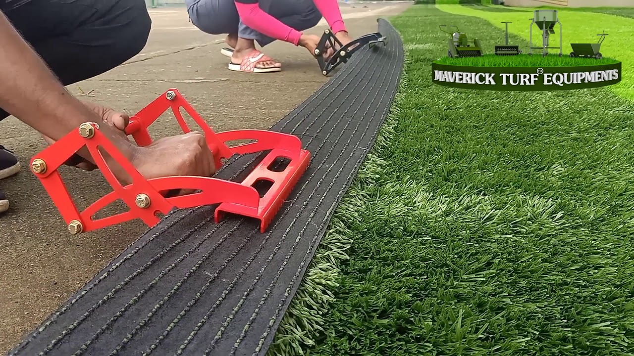 Artificial Grass Gripper from Maverick Turf - YouTube