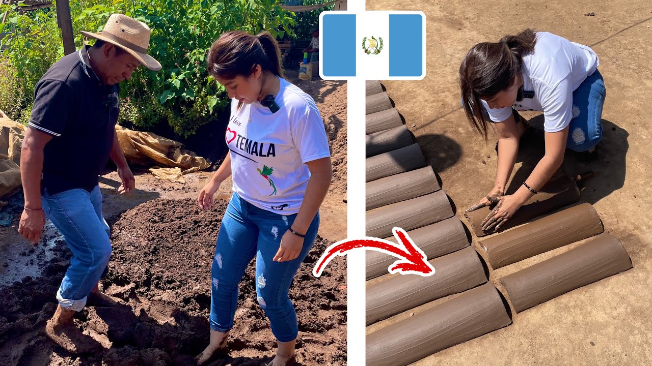 Así se PRODUCEN LAS MEJORES TEJAS y LADRILLOS ARTESANALES de GUATEMALA ...