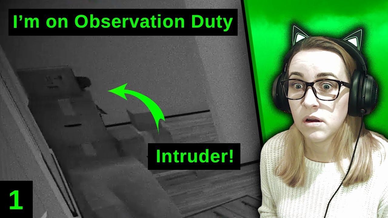 INTRUDER ANOMALY!! 👁️ I'm on Observation Duty - YouTube