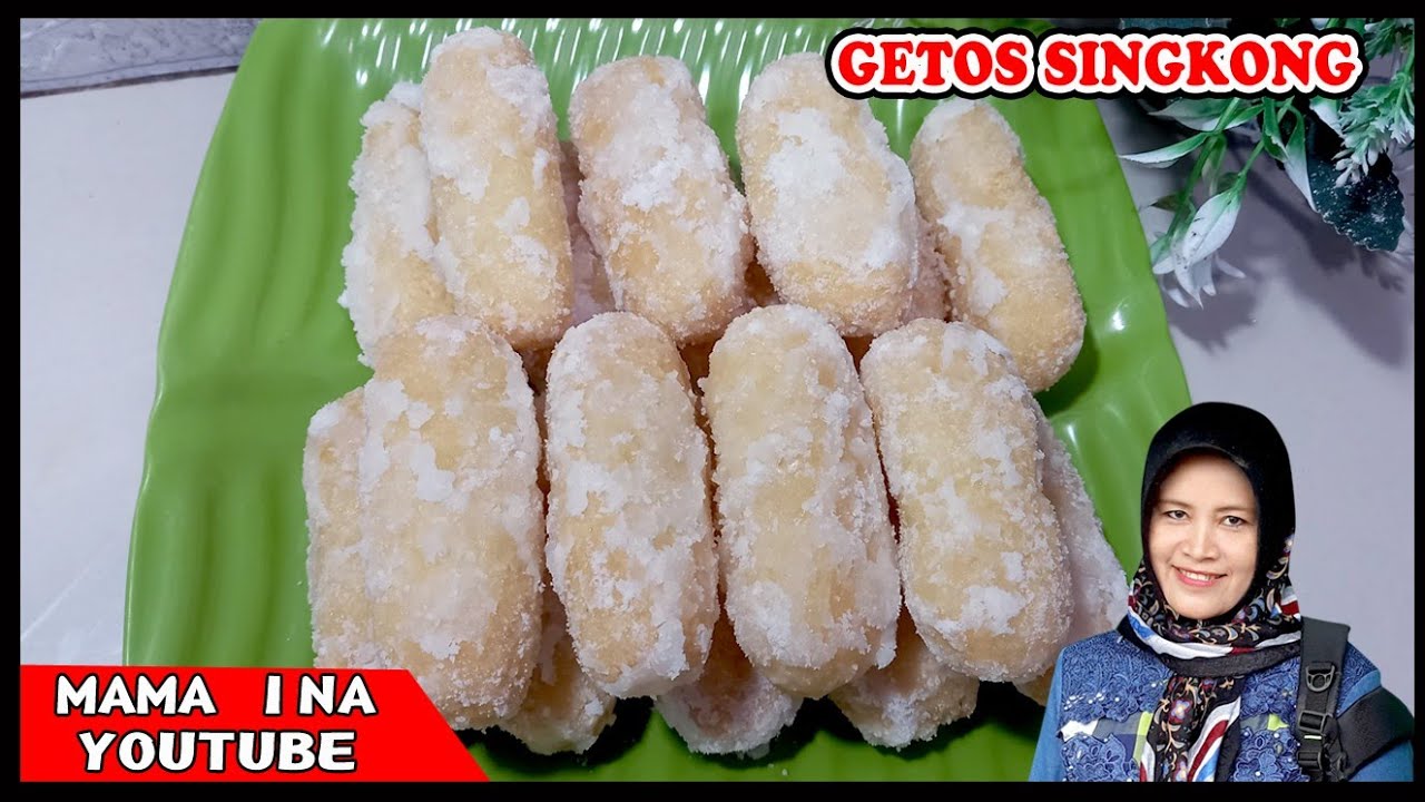 Buat camilan dari bahan singkong ♡ GETAS SINGKONG ♡ GEMBLONG SINGKONG ...