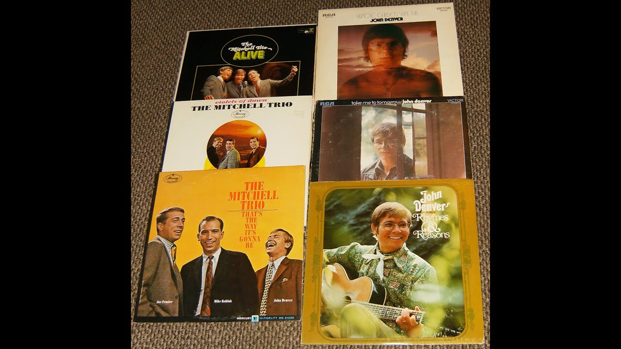 Chronological Review of John Denver's Albums, Part I: 1965-1970 - YouTube