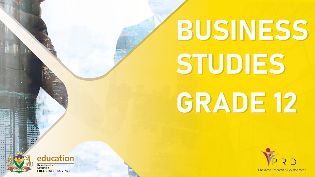 29 OCTOBER 2024 15:30 - 17:00 BUSINESS STUDIES PAPER 2 GRADE 12 - YouTube