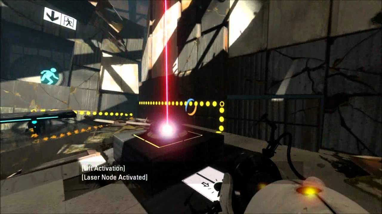 Let's Play Portal 2: Part 4 - Deadly Lasers HD - YouTube