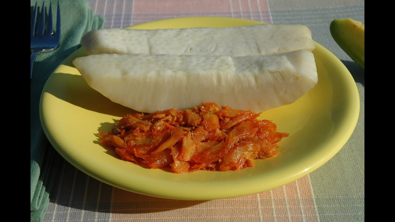 Boiled Breadfruit (Panapén (Panas) Hervidas) - YouTube