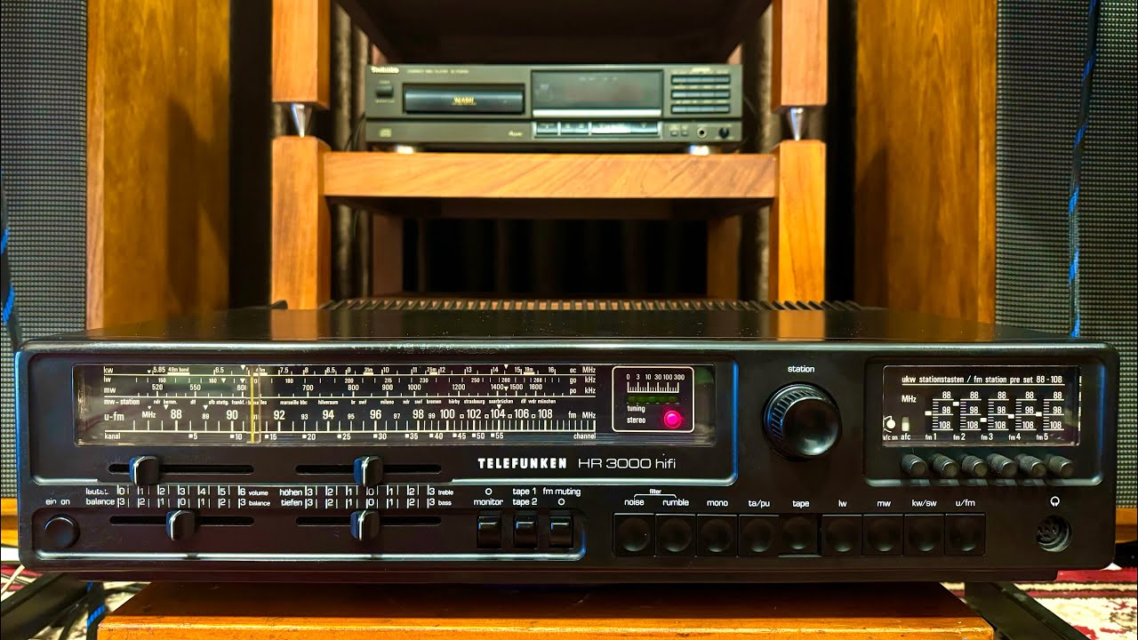 Test ampli Telefunken HR3000 cho a khách ở Bắc Ninh,cảm ơn a rất nhiều ...