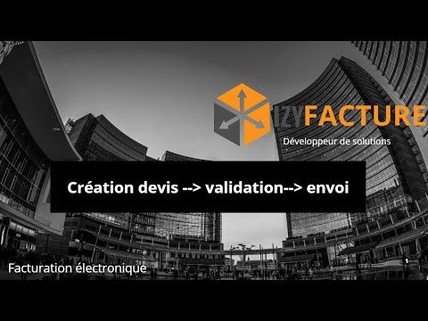 Création devis validation envoi - YouTube