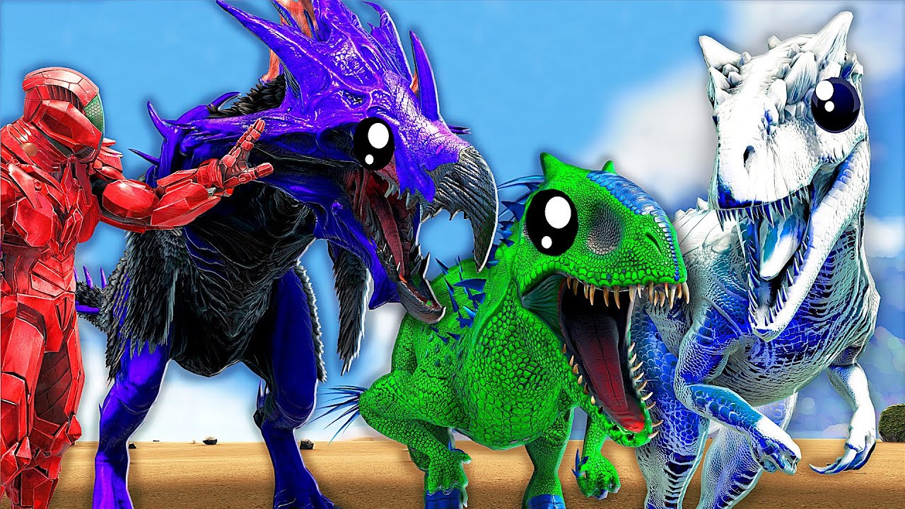 ARK ULTRA MODS - FORCEI MINHA ... BOTAR OVOS E O BEBÊ NASCEU O ...