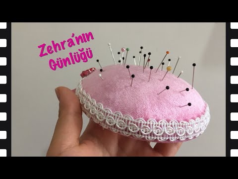 iğnelik yapımı - CD den Askılı iğnelik yapımı