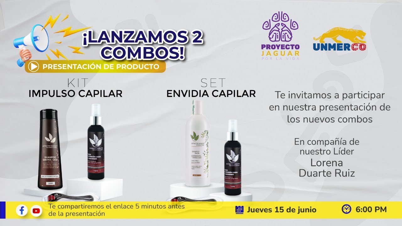 Presentación de producto Kit Impulso Capilar Y Set Envidia Capilar - YouTube