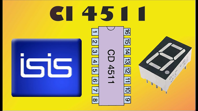 CD4511 7-Segment Driver IC Pinout, Technical Details,, 42% OFF