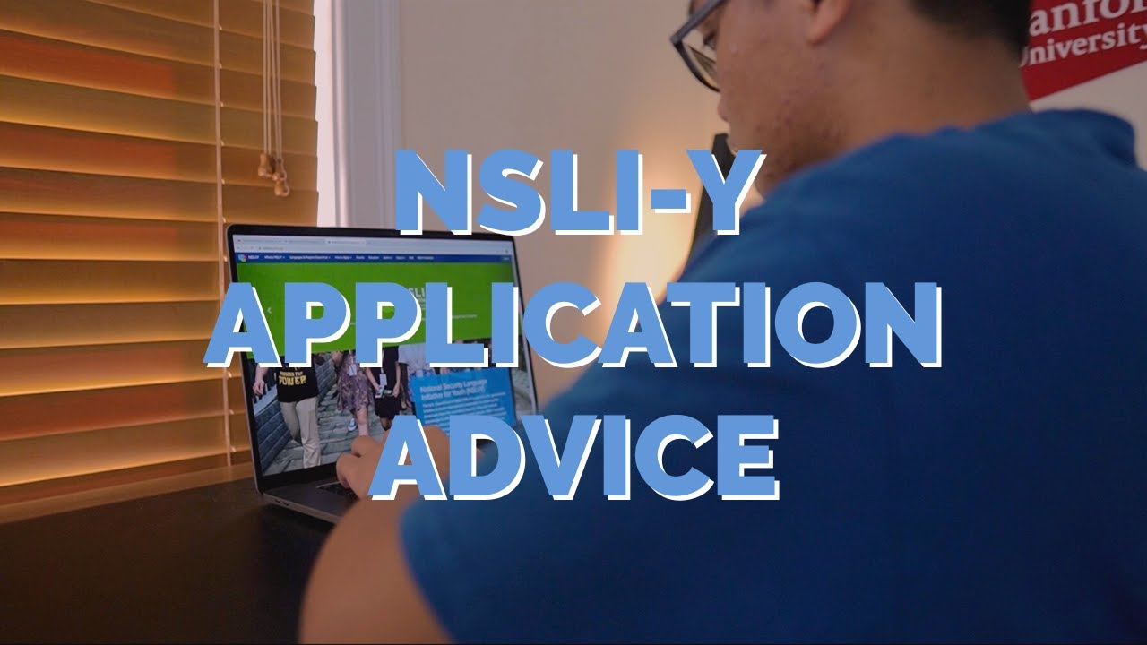 A Guide to the NSLI-Y Application (My Experiences and Advice) - YouTube