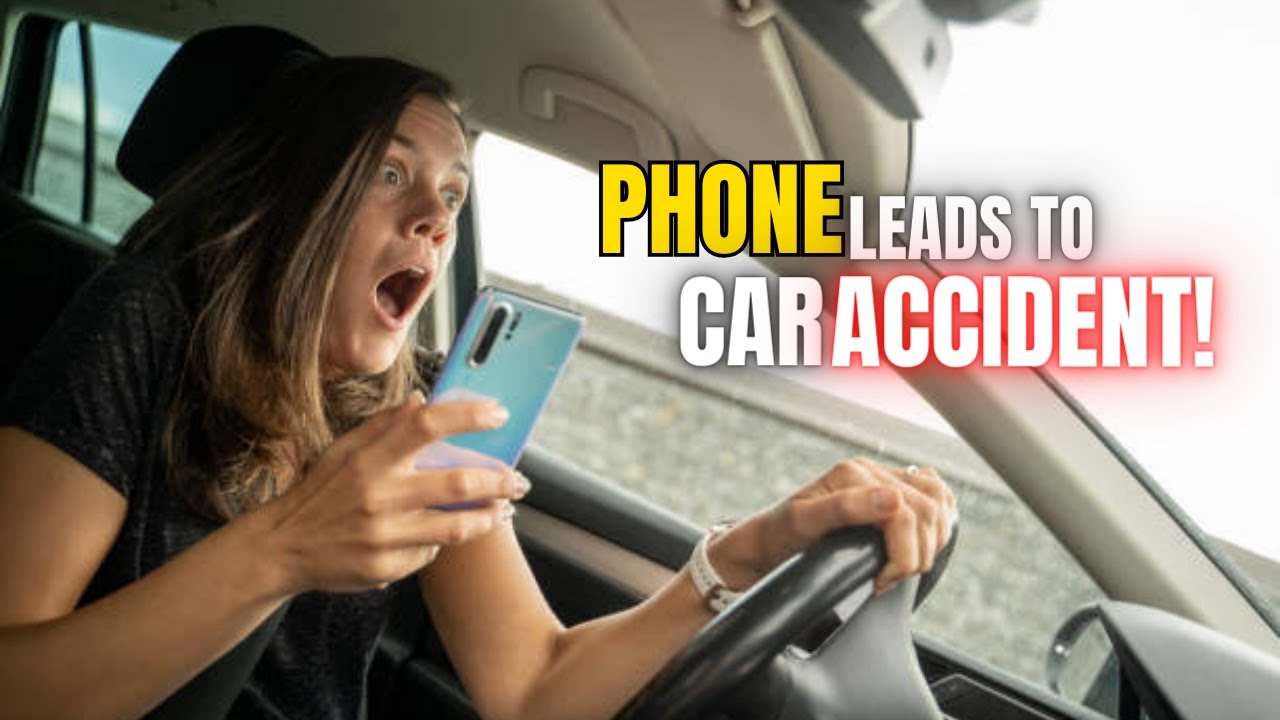 Shocking Crash: The Phone Check Distraction - YouTube