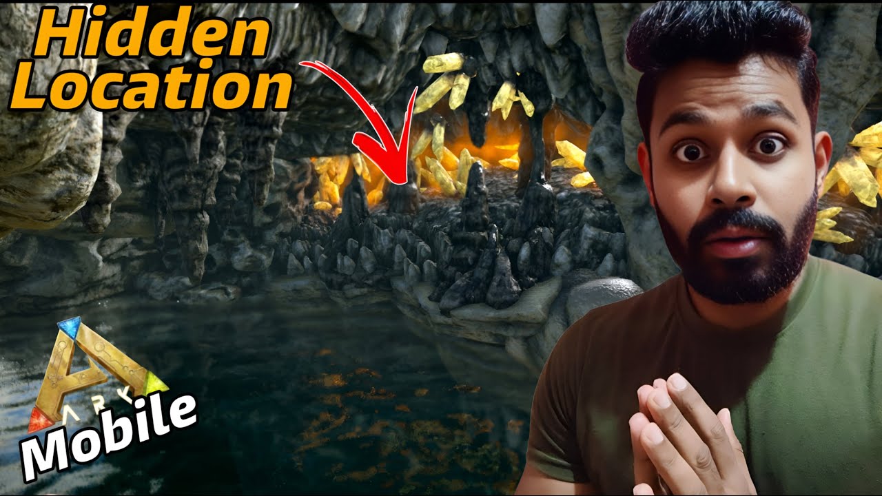 Don't miss END 😱 Hidden Location in Underwater cave CUNNING Ark Mobile ...
