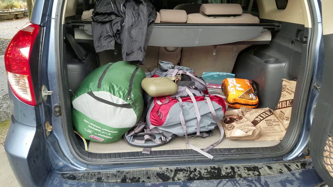 Hidden vehicle storage for BOB or GHB - YouTube