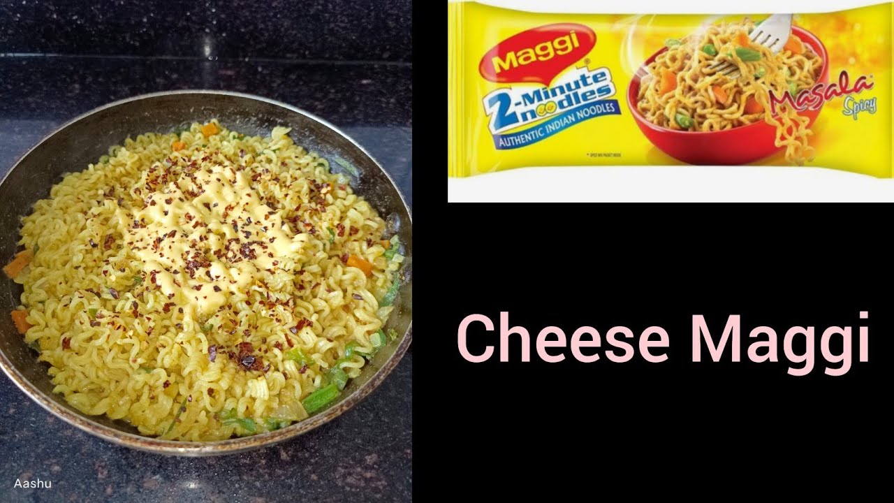 Cheese Maggi recipe - YouTube