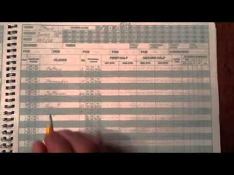How to Score - Using the CLBL Scorebook - YouTube