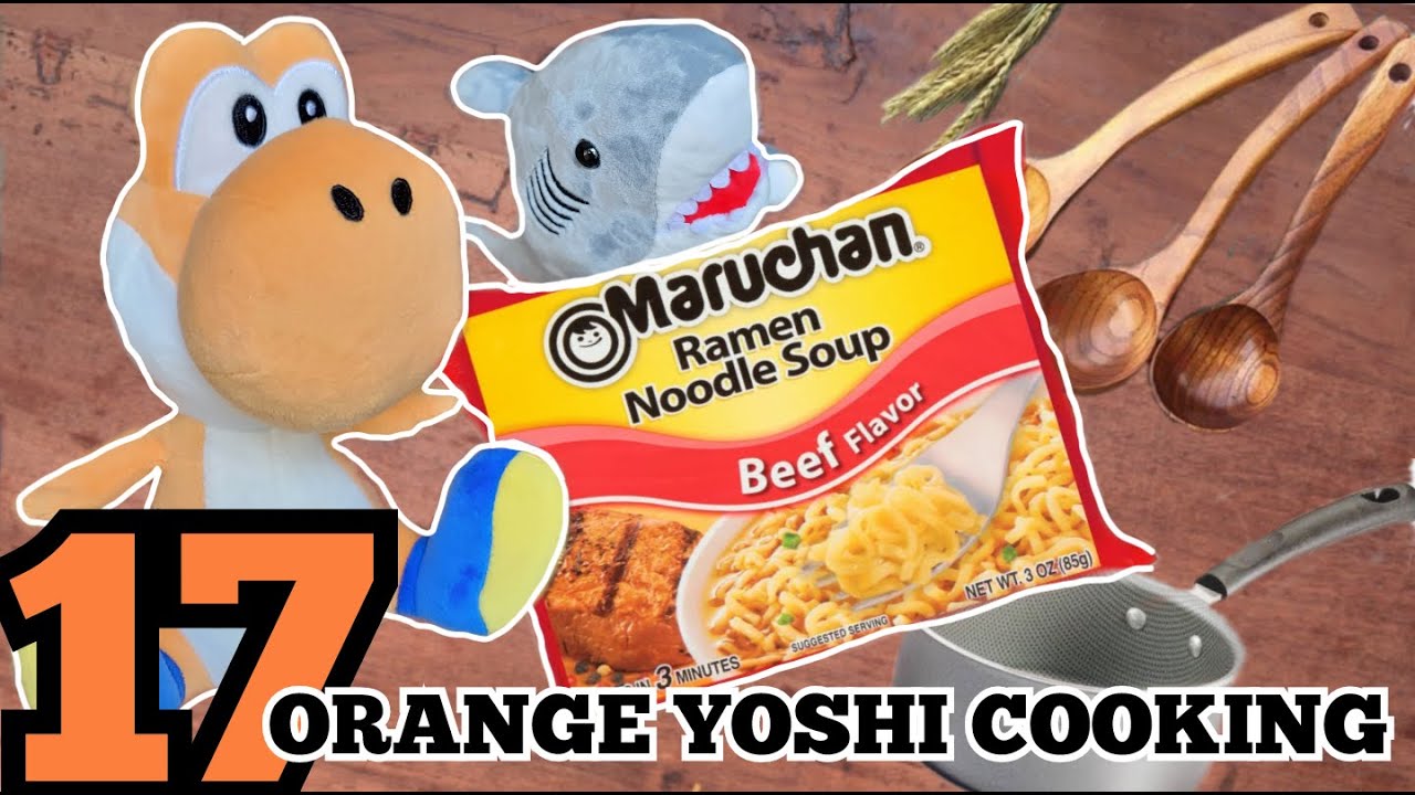 Super Plush Bros. Orange Yoshi Cooking EP 17 - YouTube