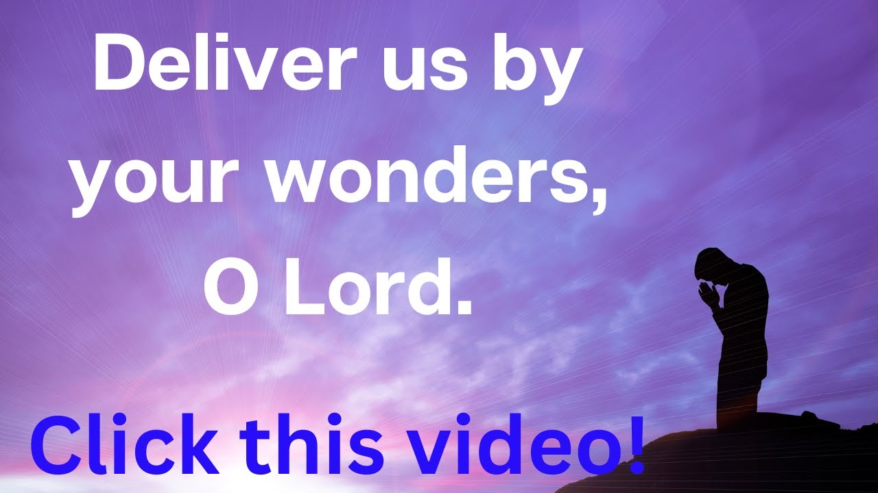 Daniel 3:25, 34-43 - Deliver us by your wonders, O Lord. - YouTube