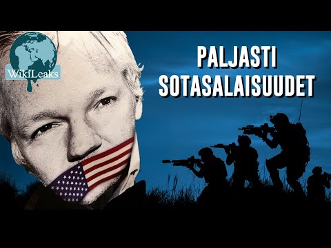 MIES JOKA PALJASTI JENKKIEN SOTASALAISUUDET - Julian Assange ja Wikileaks