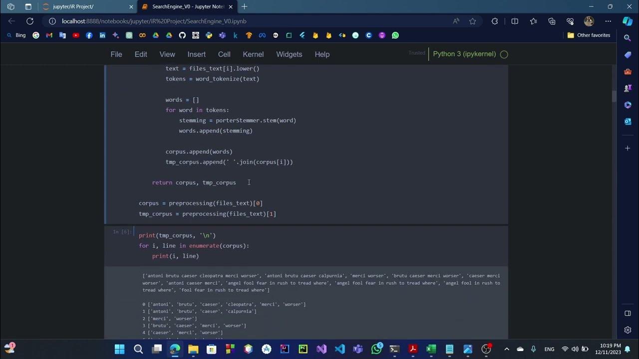 Simple Search Engine - Information Retrieval Project - YouTube