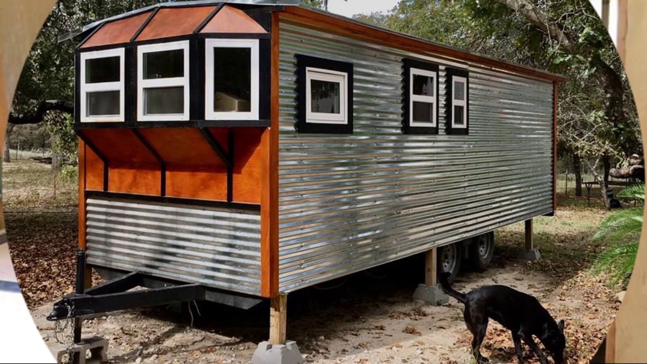 Fixer upper tiny home in Texas - YouTube