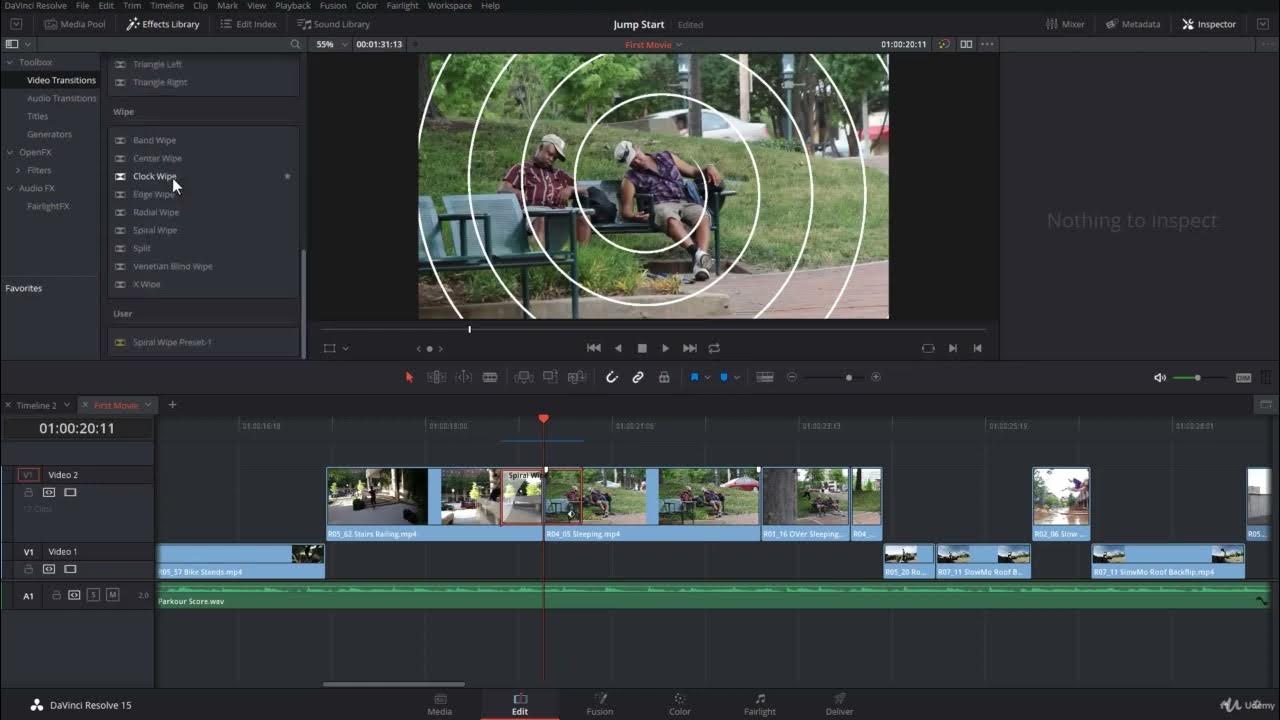 Davinci Resolve Tutorial 93 Tip How to Save a Transition Preset for re use - YouTube