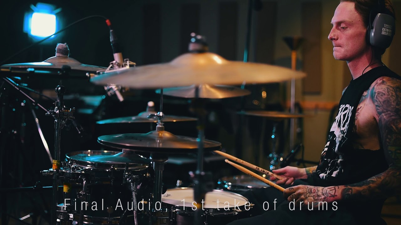 Kyle Baltus (Tracking Drums in Studio) - YouTube