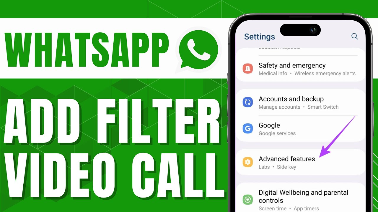 HOW TO ADD FILTER ON WHATSAPP VIDEO CALL - YouTube