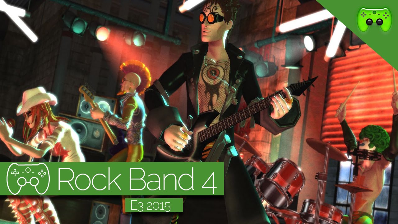 E3 2015 - Rock Band 4 Preview - YouTube