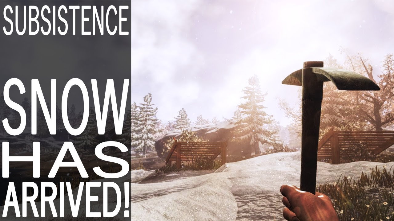 Snow Has Arrived! | Subsistence Single Player Gameplay | EP 174 ...