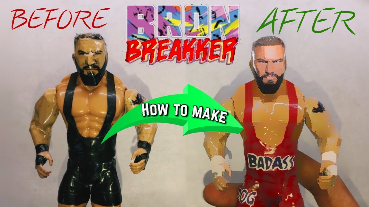 Bron Breaker custom figure Updated | WWE RAW 2024 - YouTube