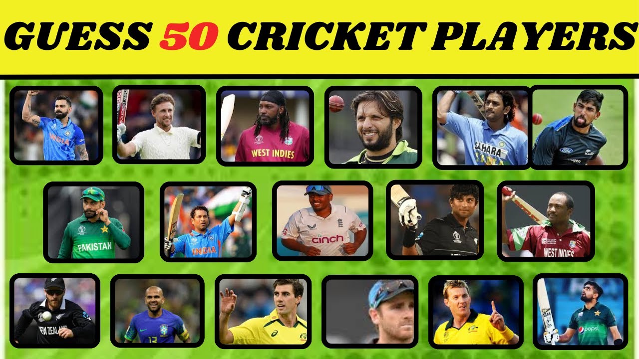 Guess 50 Cricket Players!🤔|#shorts #emojichallenge @quizplug - YouTube