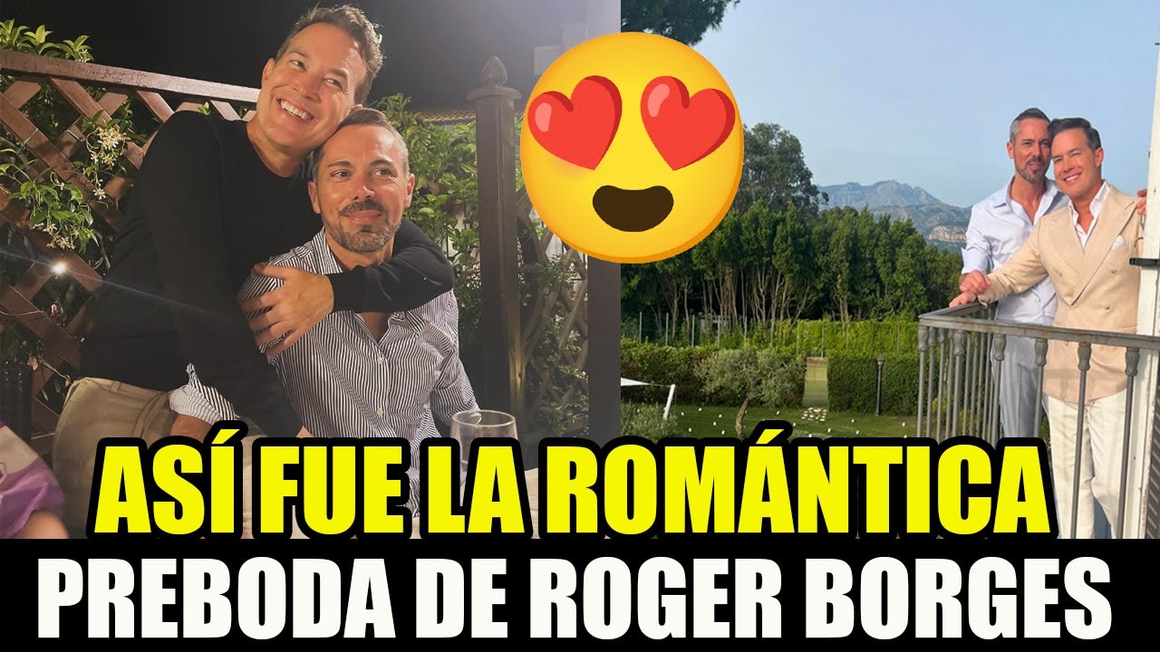 ¡ASÍ FUE LA ROMÁNTICA PREBODA DE ROGER BORGES DE 'PRIMER IMPACTO' EN ITALIA!👰😱 - YouTube