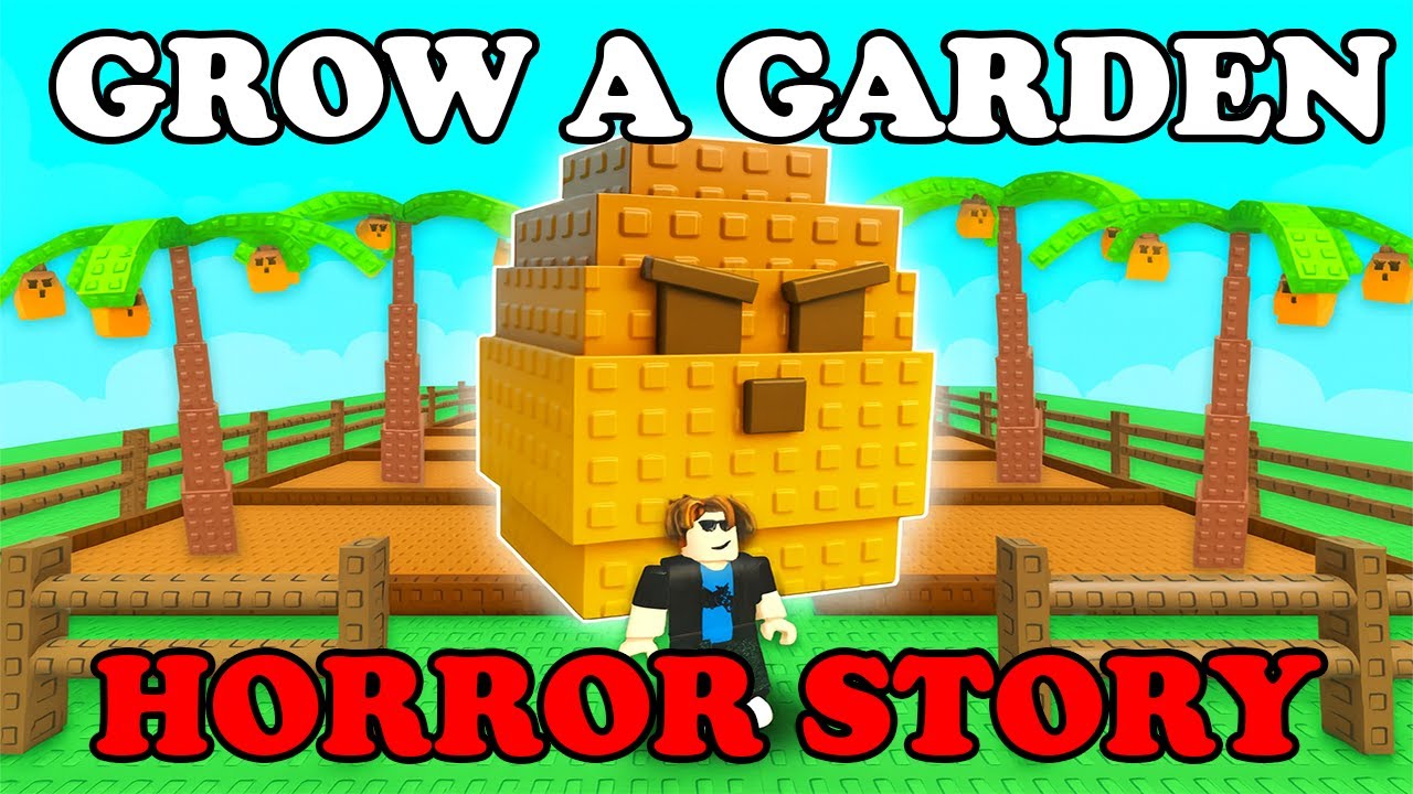 I Found HUMAN REMAINS... My Grow a garden Turned Into a NIGHTMARE ...