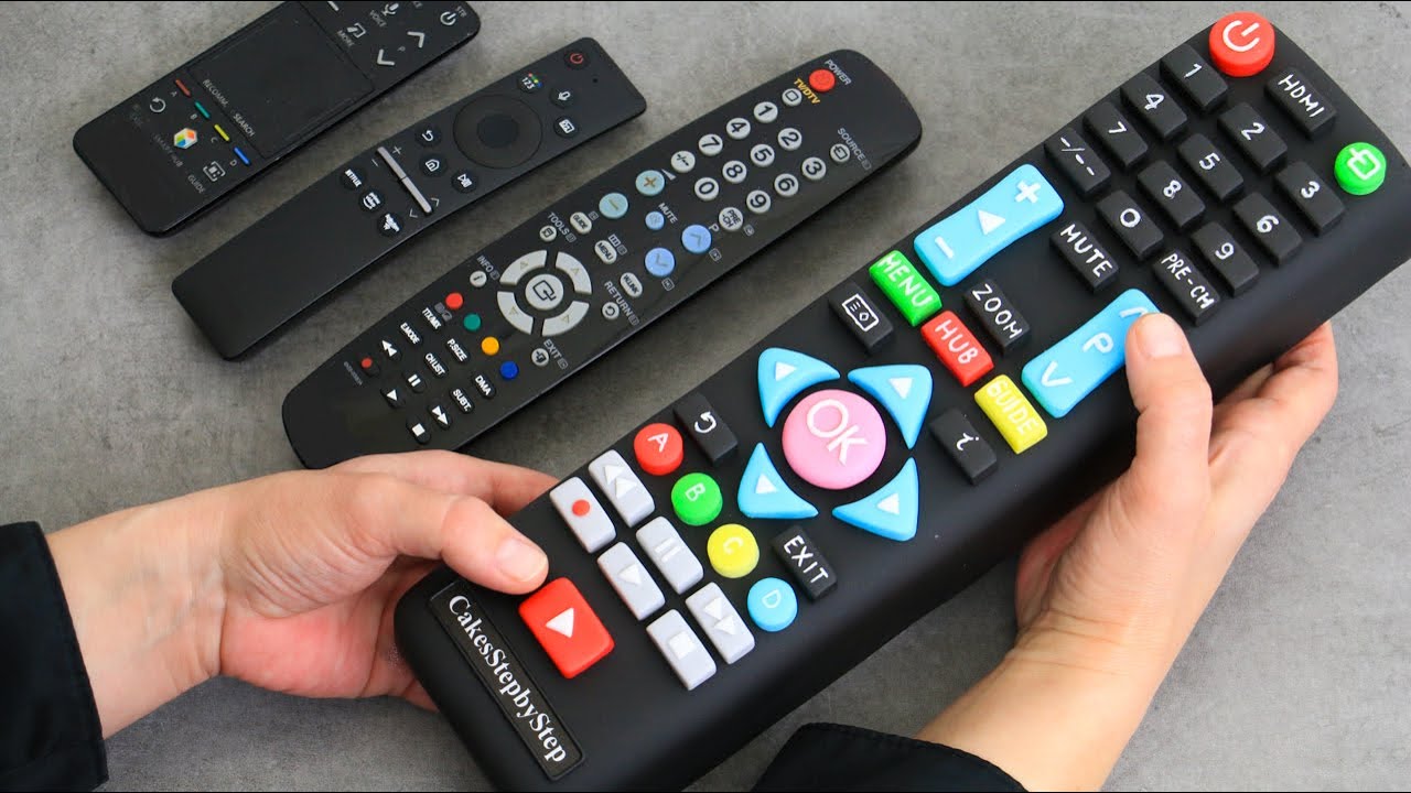 My New GIANT REMOTE CONTROL | Cakes That Looks Like Real Things - YouTube