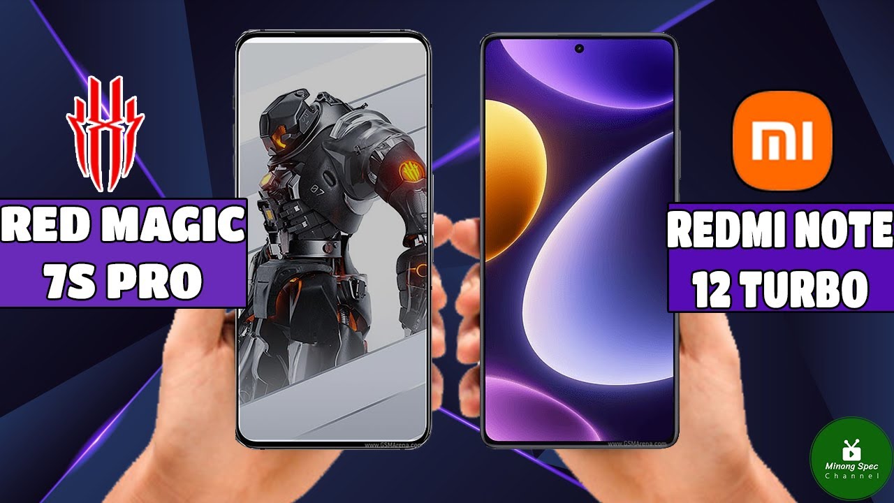 Red Magic 7S Pro vs Xiaomi Redmi Note 12 Turbo - YouTube