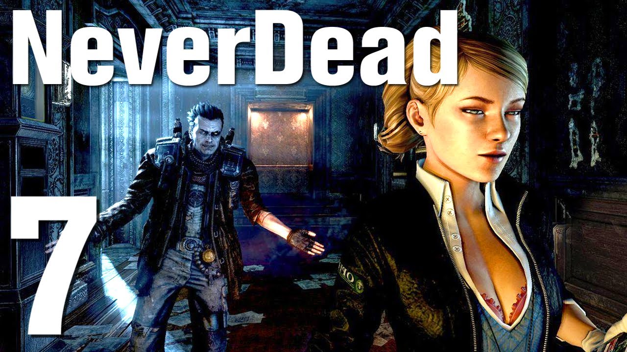 NeverDead Walkthrough - Part 7 Boss Fight: Museum Entrance - YouTube