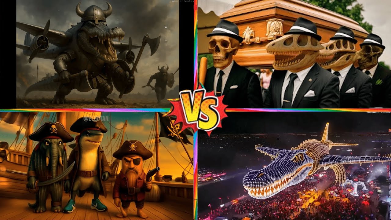 BRAINROT VIKINGS 🆚 BRAINROT COFFIN DANCE 🆚 BRAINROT PIRATES 🆚 BRAINROT ...