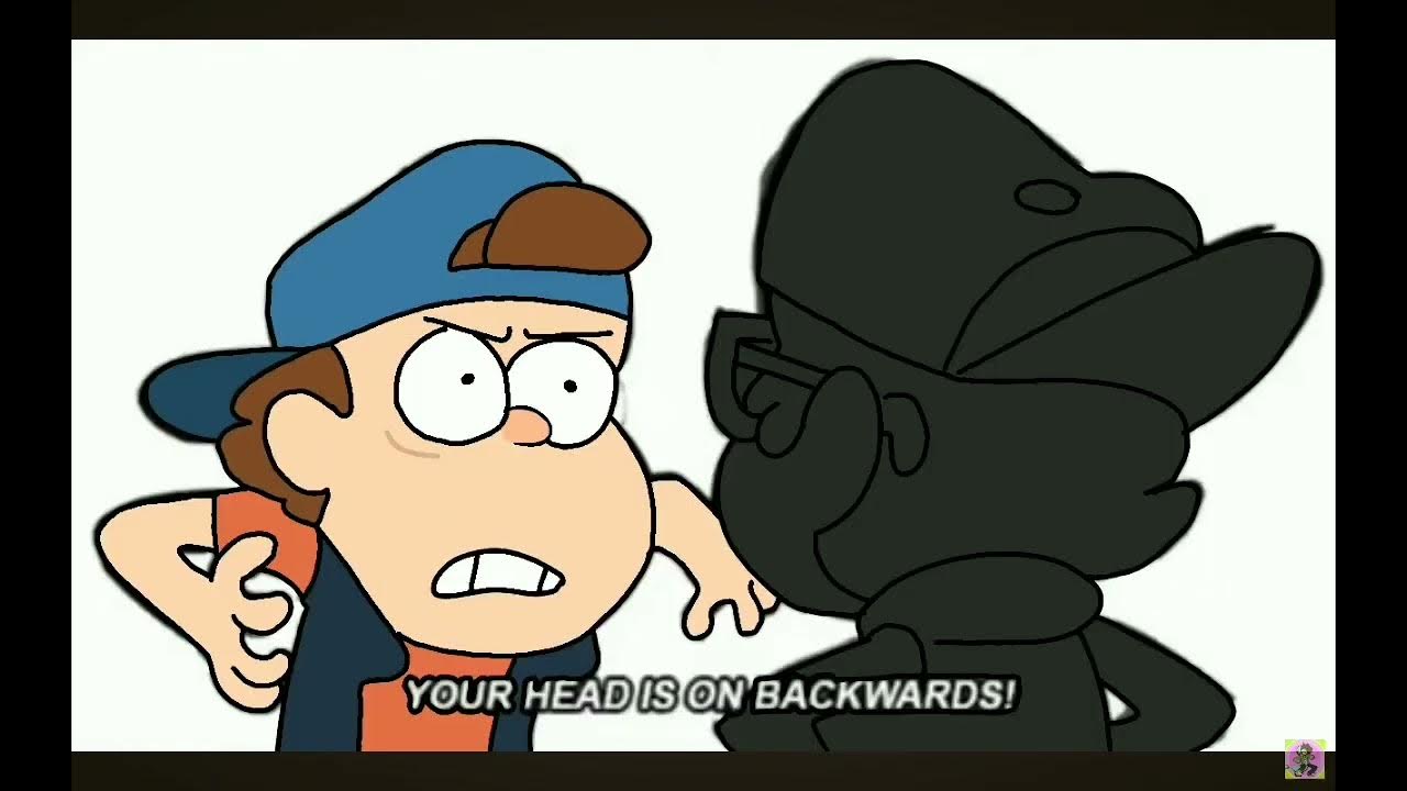 deleted scene from gravity falls @SallyFace_TheSwagger as dippy animation not mine - YouTube