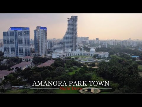 Amanora Park Town in 4K | Diwali Lights | Pune - YouTube