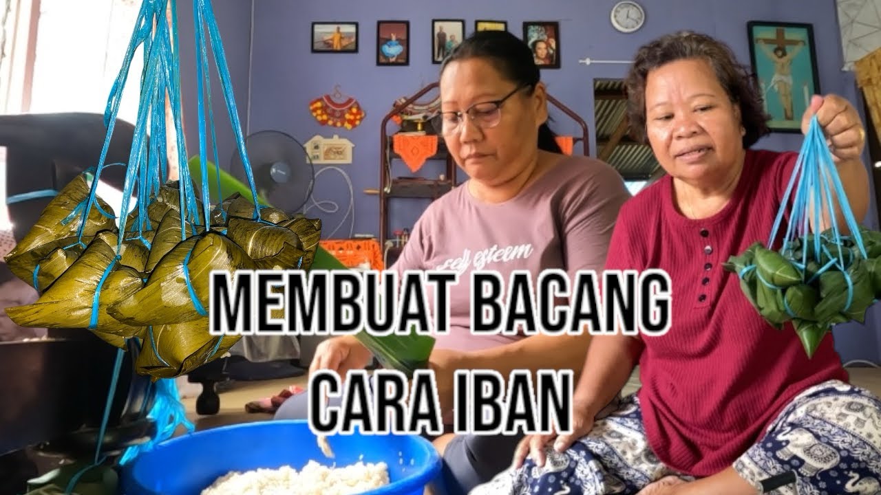 Membuat Bacang || Cara mudah Tampa Memgunakan Banyak Bahan - YouTube