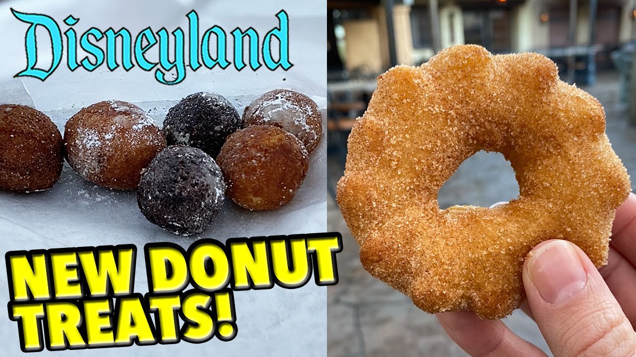 New Churro Gears & Donut Holes at Maurice's Treats in Disneyland! - YouTube