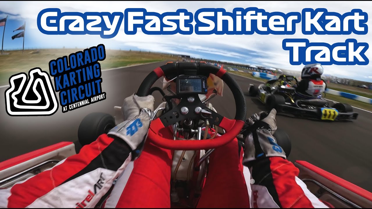 FIRST LAPS Brand New Shifter Kart Racing Track POV ~ Colorado Karting ...