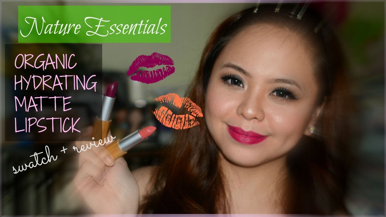 NATURE ESSENTIALS MATTE LIPSTICK | MINI REVIEW+SWATCHES | MICSEMOTIONS ...